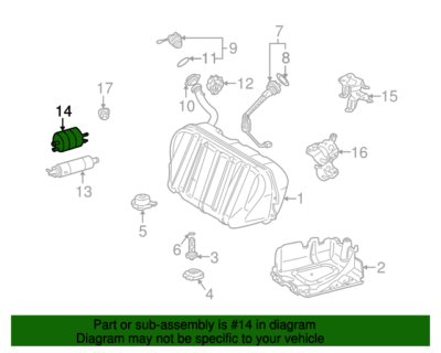 MERCEDES-BENZ INLINE Fuel Filter A 0024475701, S350, SL 63/65 AMG ...