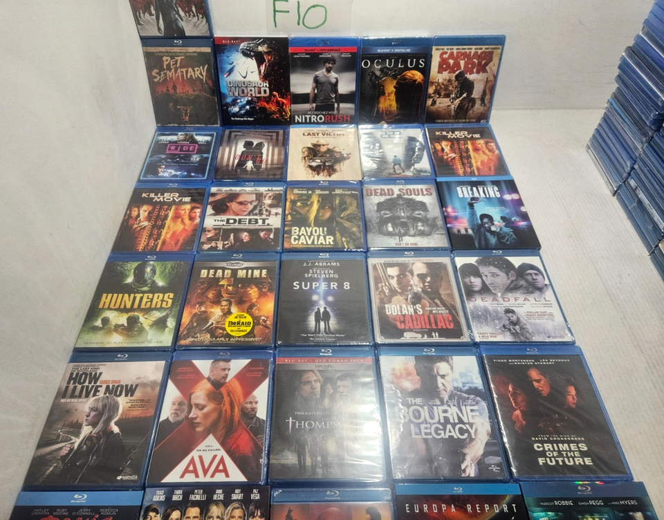 31 Wholesale Blu-ray Lot - Horror/Thriller/Gore/Scary Movies - Brand ...