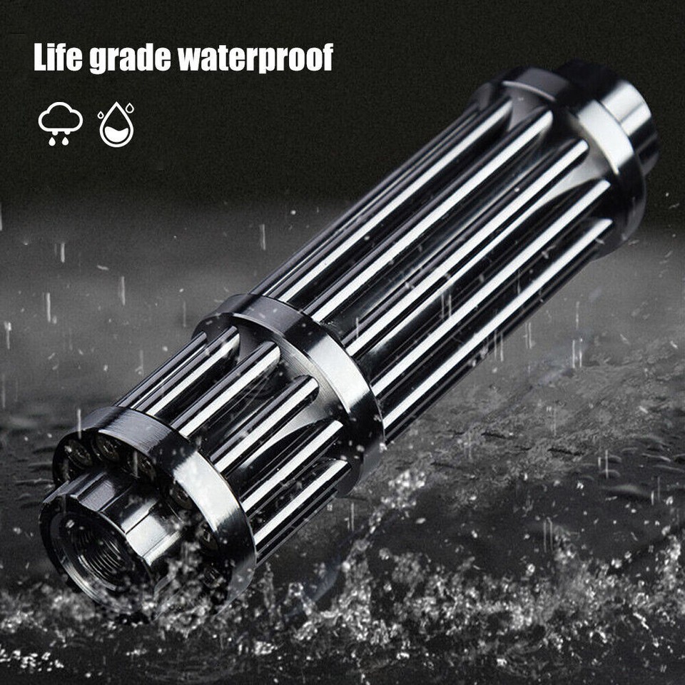 10Watt Adjustable High Power Blue Burning Laser Pointer Visible Dot ...