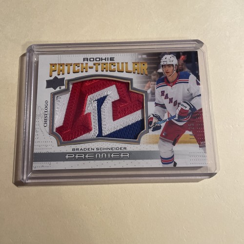 2022-23 Upper Deck Premier BRADEN SCHNEIDER Rookie Patch-Tacular /25 ...