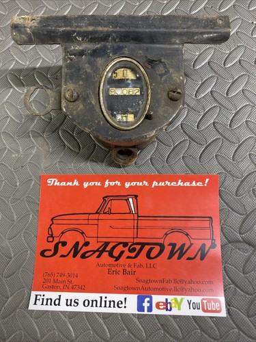 FORD MODEL A FORD Speedometer STEWART WARNER With UNIQUE Dash | eBay