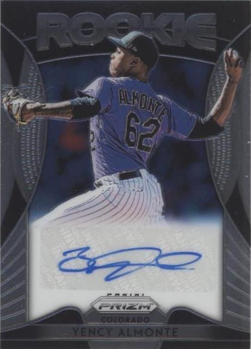2019 Panini Prizm - Rookie Autographs Yency Almonte #RA-YA (AU, RC) for ...