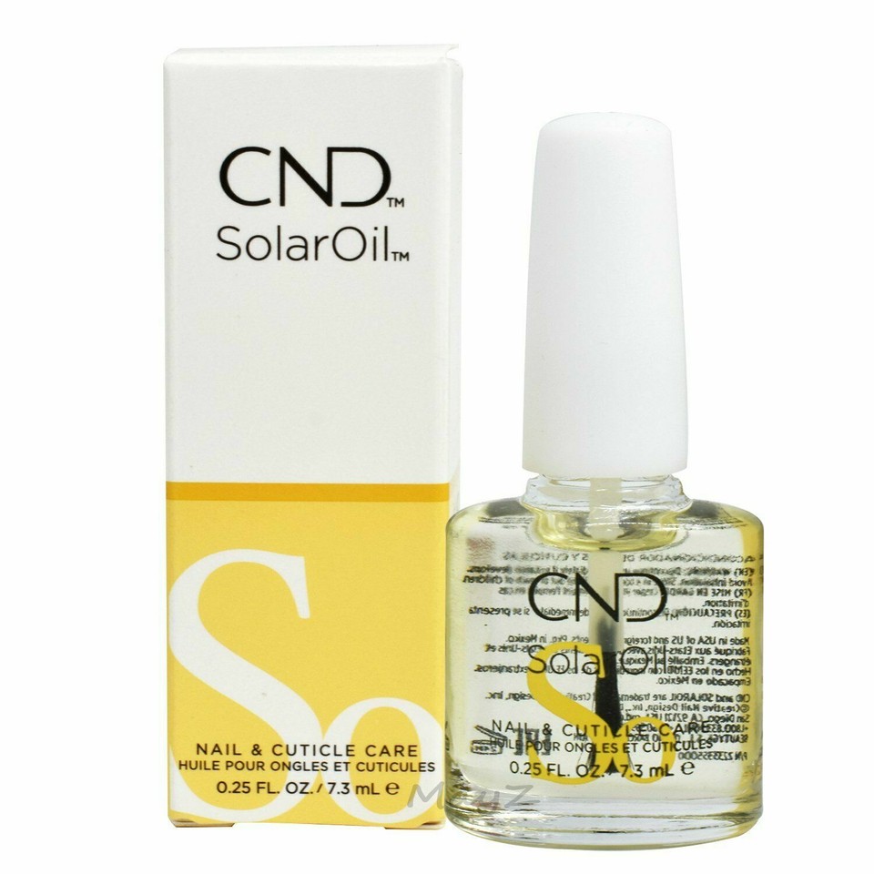 CND Solar Oil Nail and Cuticle Care 0.25 FL OZ / 7.3 ml New in the box ...