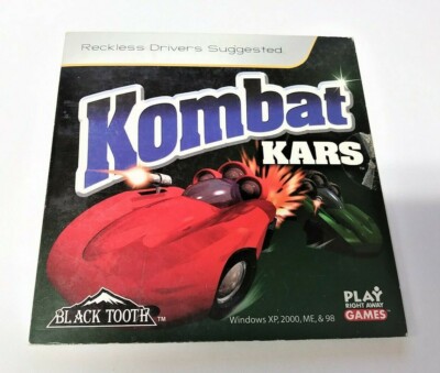 Kombat Kars Reckless Drivers Suggested PC CD-Rom Game Fighting Cars ...