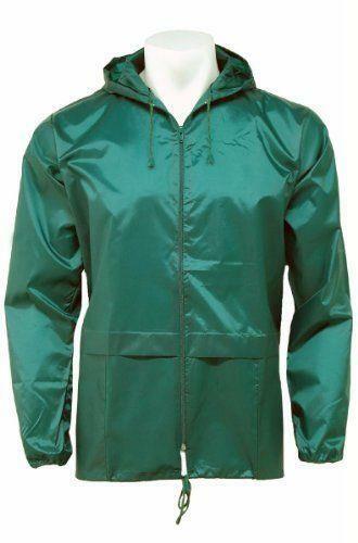 New Lightweight Unisex Kagoul Rain Coat Jacket Mac Kagool Cagoule S-XXL ...
