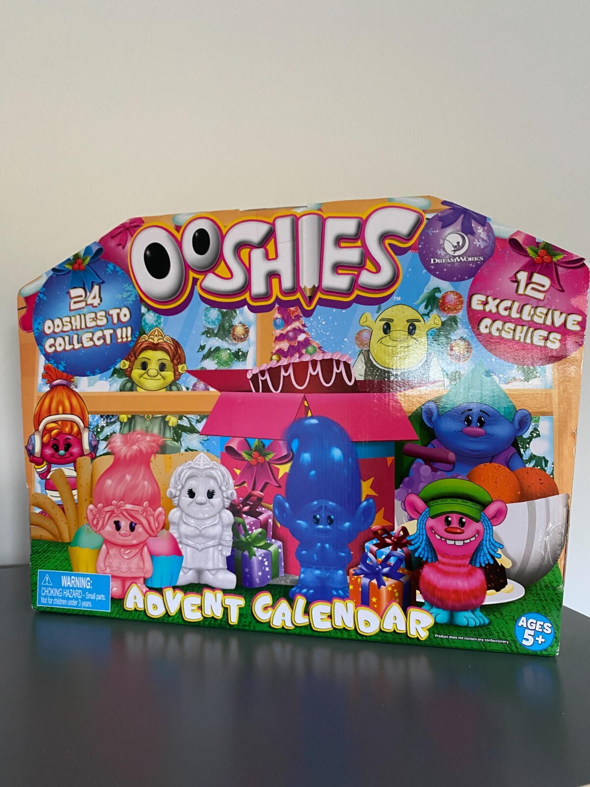 OOSHIES DreamWorks Advent Calendar 24 Figures 2018 Brand New Never ...