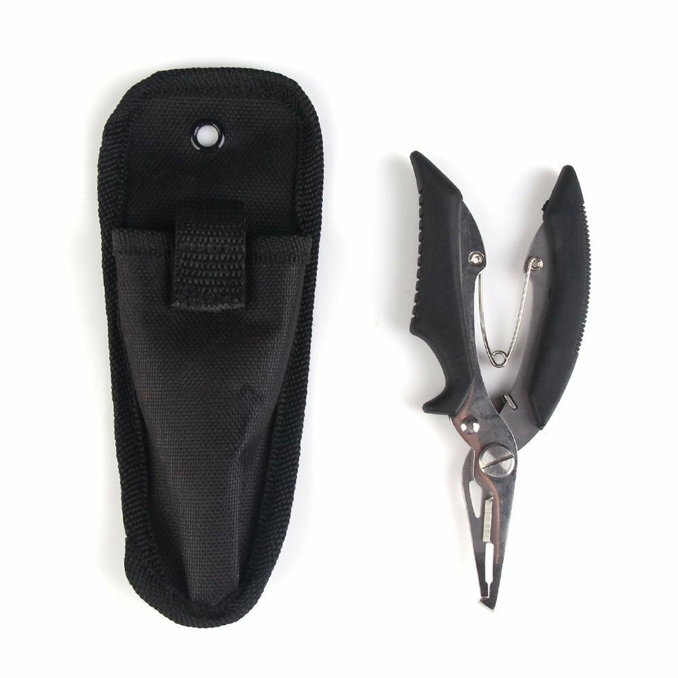 Stainless Steel Line Cutter Remove Hook Lure Fishing Pliers Scissors ...