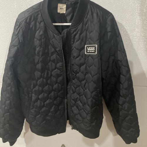 VANS Boom Boom 66 Hood Women's Full Zip Jacket Quilted Coat Bomber ...