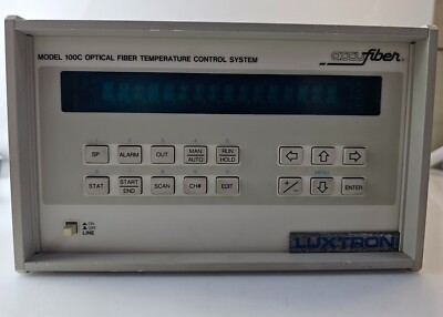 LUXTRON MODEL 100C OPTICAL TEMPERATURE CONTROL M-100 EXPEDITED SHIPPING ...