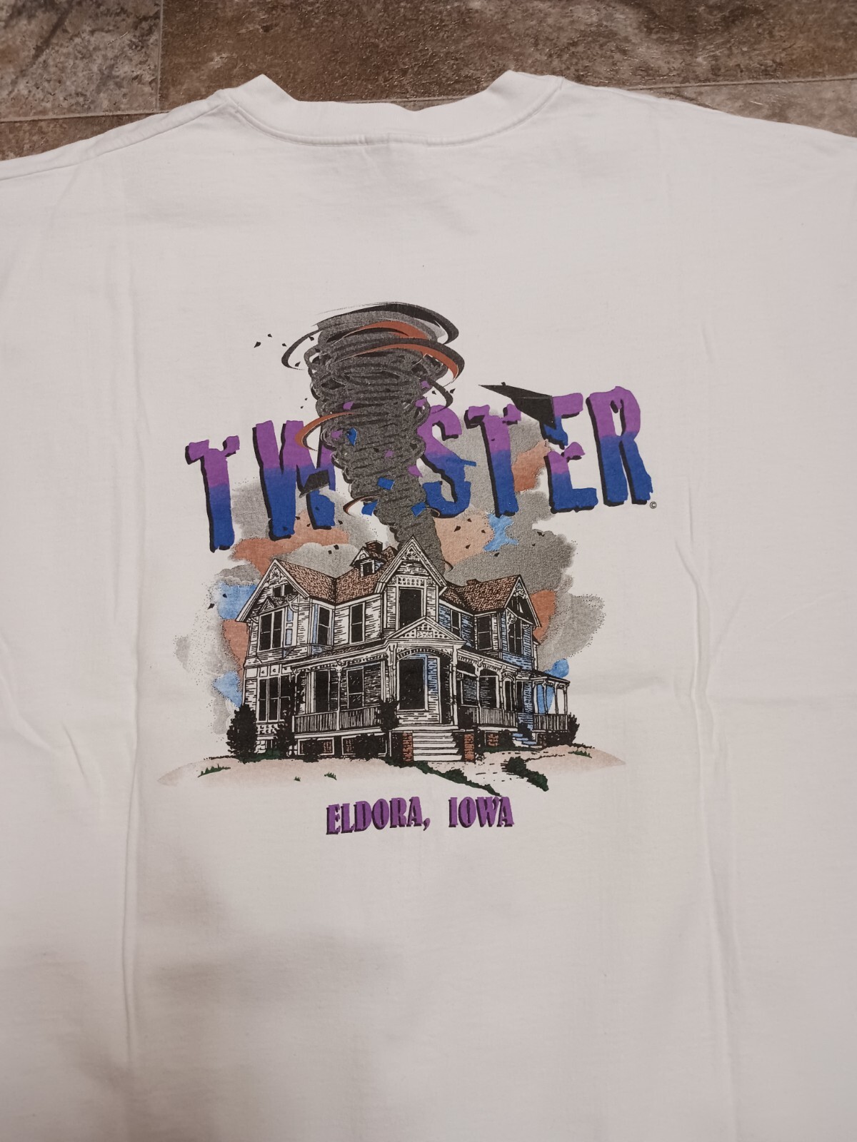 Rare 90's Vintage Twister Movie House Tornado Eldora … - Gem