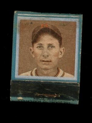 1934 Diamond Matchbook Ray Berres Dodgers 30 Full Book W/Matches! LOOK ...