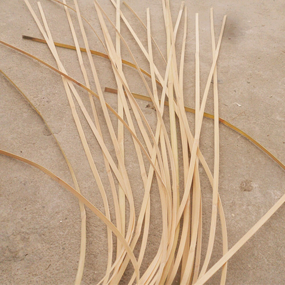 5pcs 50cm Bamboo Strips Woven Bow Building Stick Basket Reed Wedding ...