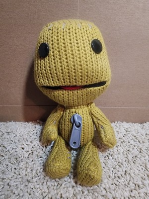 RARE 2010 Little Big Planet Yellow Sackboy Plush Doll - Scenario | eBay