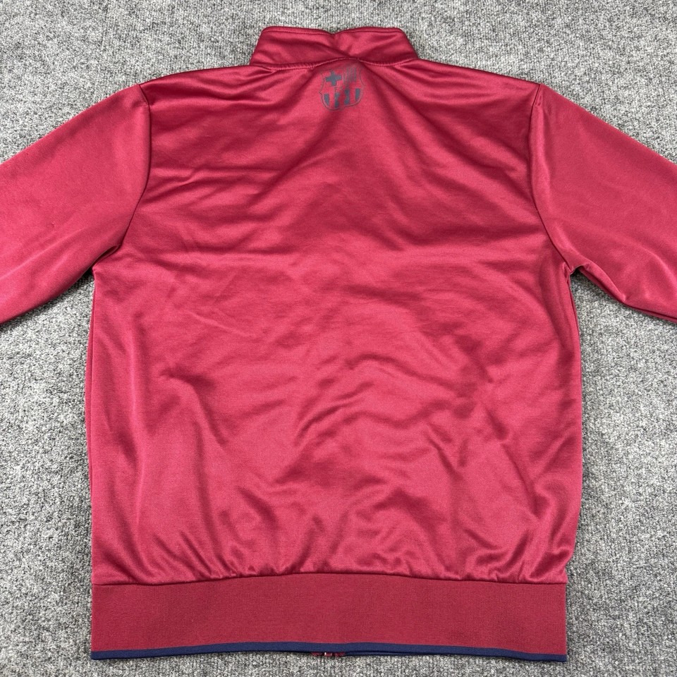 FC Barcelona Mens Medium Track Jacket Official Licensed Red Barca ...