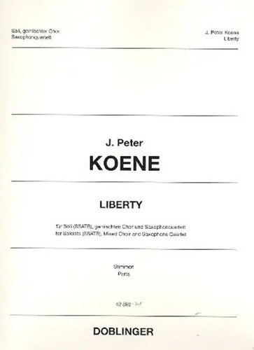 Peter J. Koene | Liberty 2012 | Partitur + Stimmen | Doblinger Verlag ...