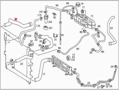 Genuine MERCEDES W163 M-CLASS W163 Hose 1635010382 | eBay