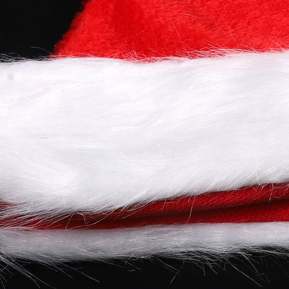 1 set cappello da Babbo Natale e barba Babbo Natale copricapo e ...