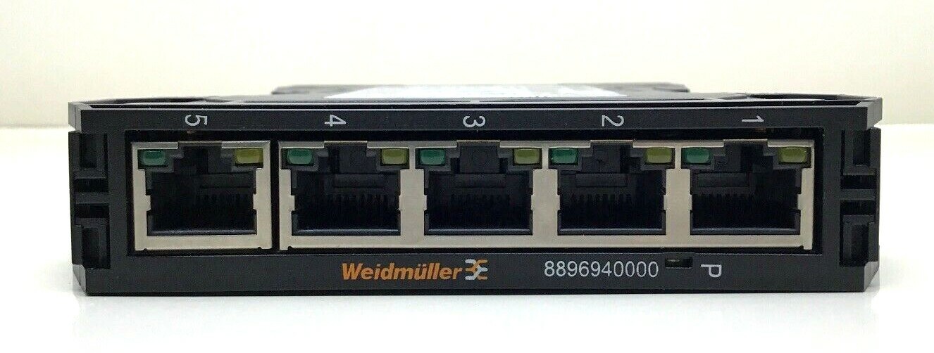 WEIDMULLER IE-SW5-WAVE 5-PORT ETHERNET SWITCH | eBay