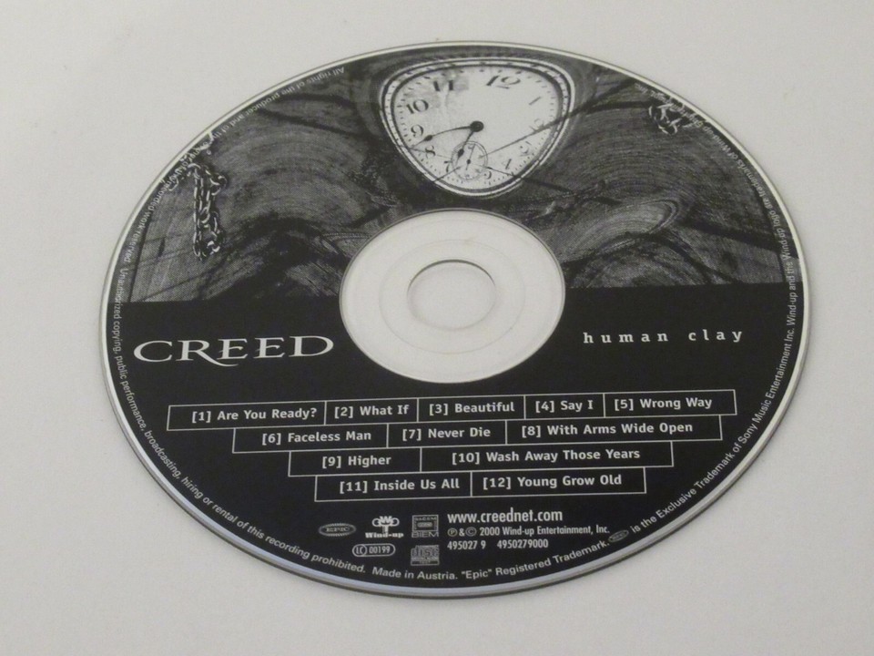Creed – Human Clay / Wind-Up – 495027 9 CD Album | eBay