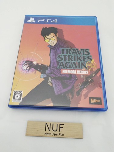 PS4 MARVELOUS TRAVIS STRIKES AGAIN NO MORE HEROES Japan Import Japanese ...