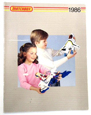 1986 MATCHBOX DEALER CATALOG diecast Voltron robots action figures ...