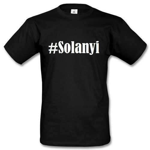 T-Shirt #Solanyi Hashtag Raute für Damen Herren und Kinder | eBay.de