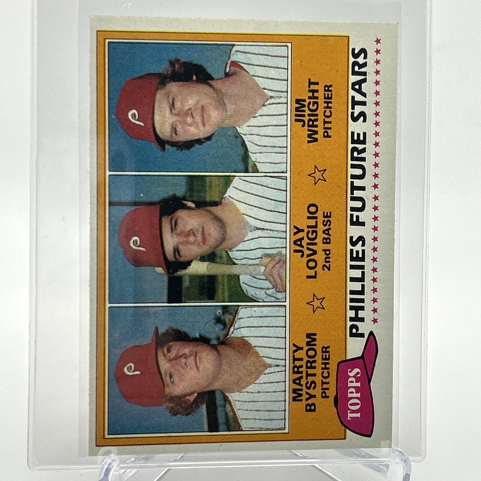 1981 Topps Phillies Future Stars Rookie Baseball Card #526 NM-Mint FREE ...