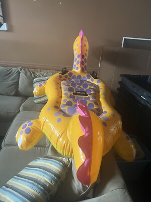 Intex The Wet Set Dragon Ride-On Inflatable Pool Float Rare | eBay