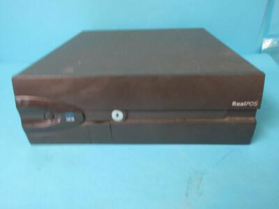 NCR REALPOS REGISTER TERMINAL 7459 MODEL 5200 POINT OF SALE BASE 8801 ...