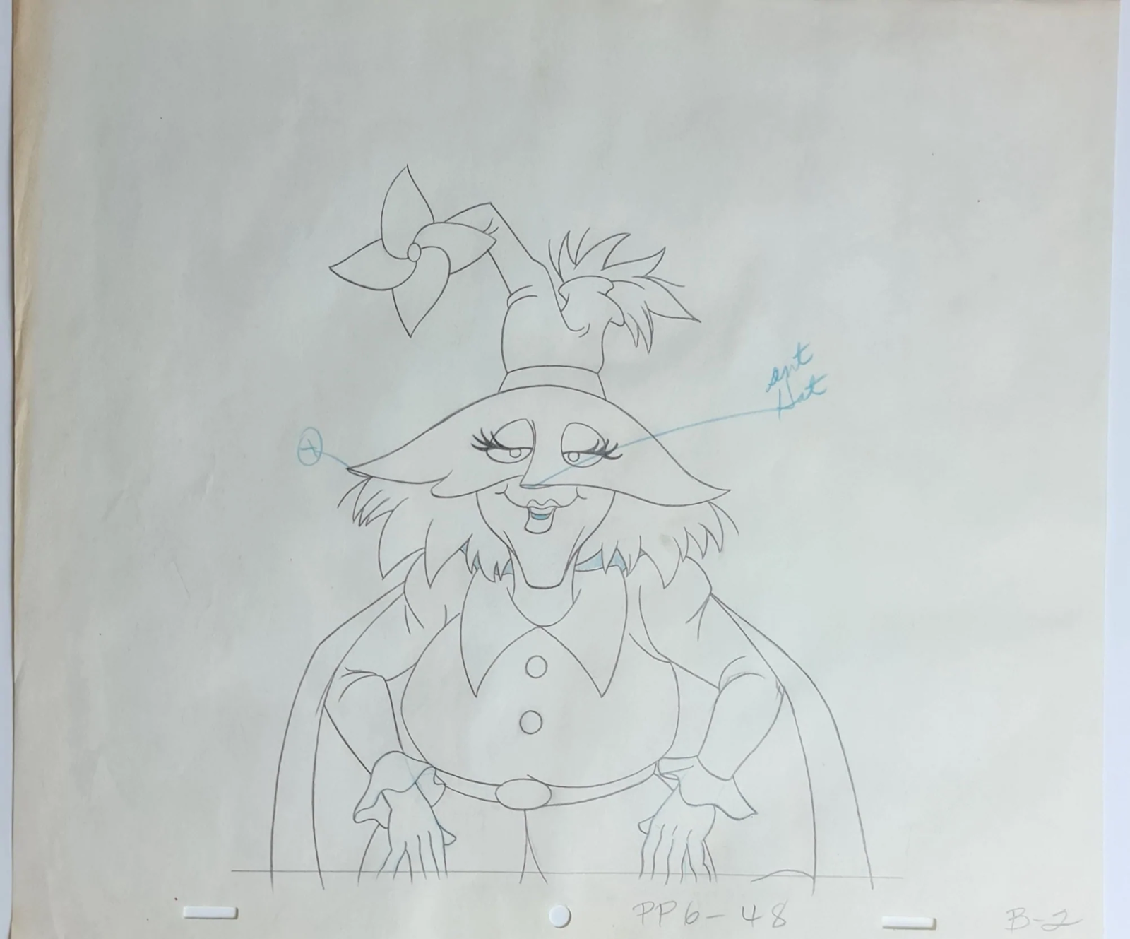 She-Ra Princess of Power Animation Production Cel Drawing: Madame Razz ...