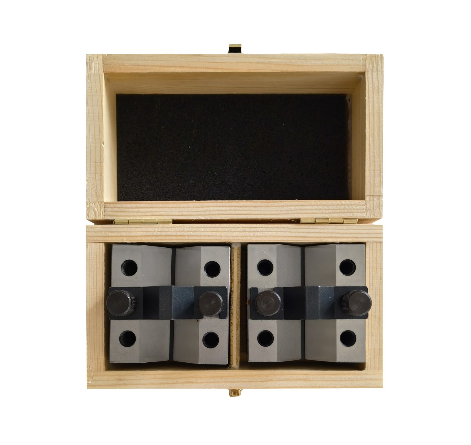 Ultra Precision 2-3/8" x 2-3/8" x 2" V-Block & Clamp Set 1-3/16" Capacity | eBay