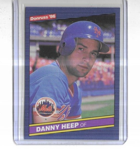 1986 Donruss #556 Danny Heep New York Mets | eBay