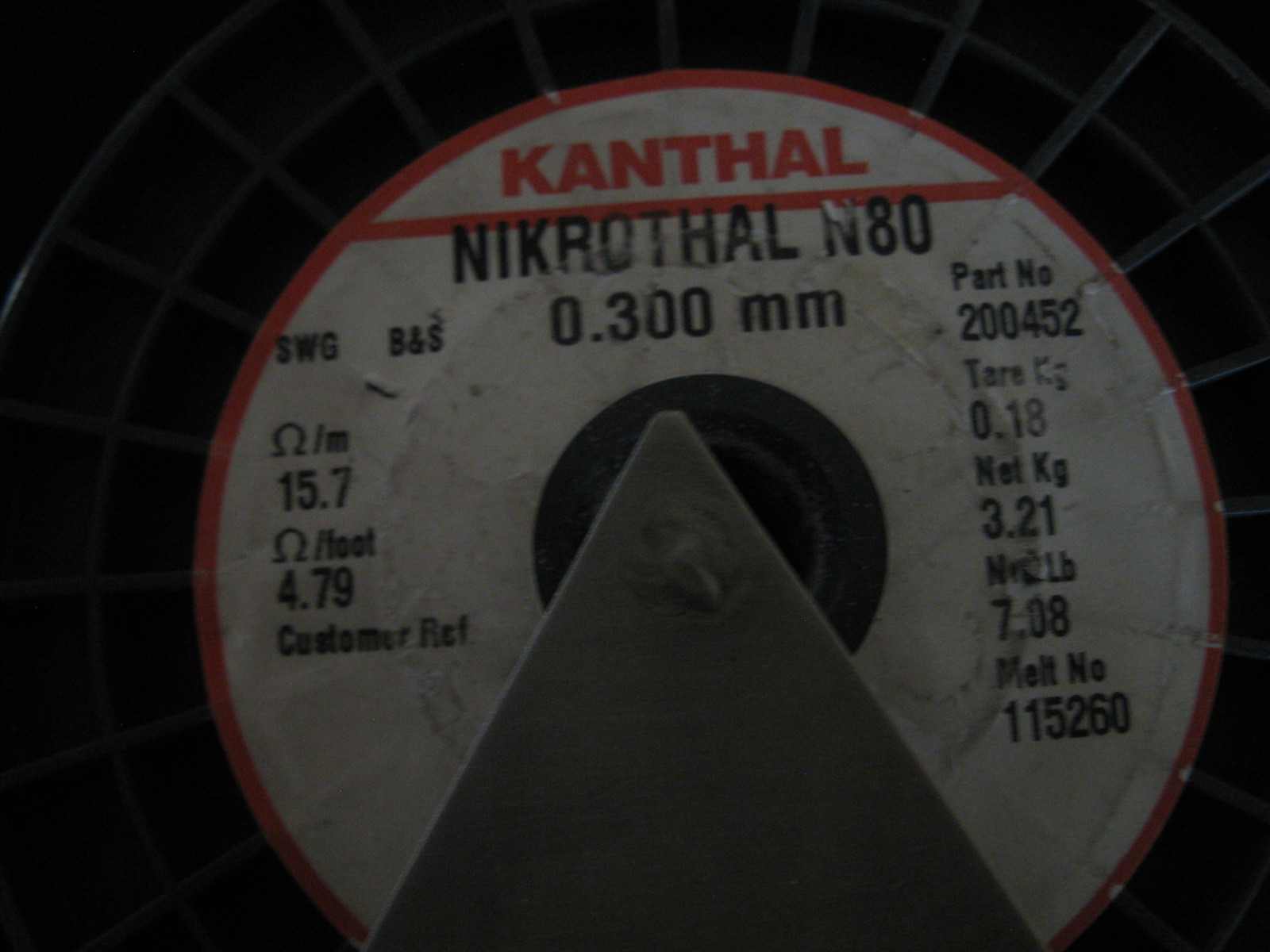 KANTHAL nickel-chromium 0.3MM Nikrothal 80 Resistance heating wire 20 ...