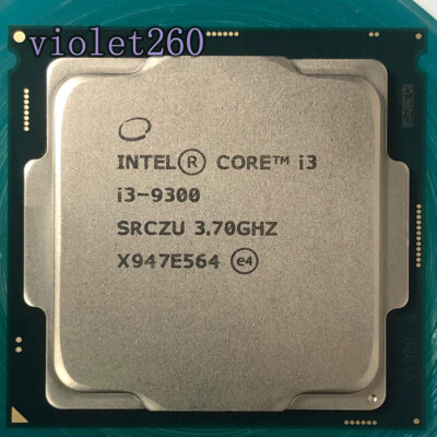 9Th Gen Intel Core i3-9300 LGA1151 CPU Processor 3.7GHz Quad-Core 62W ...
