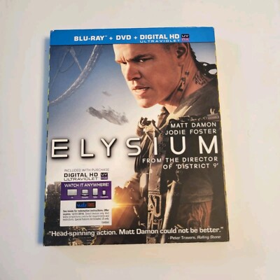 Elysium (Blu-ray, 2013) | eBay