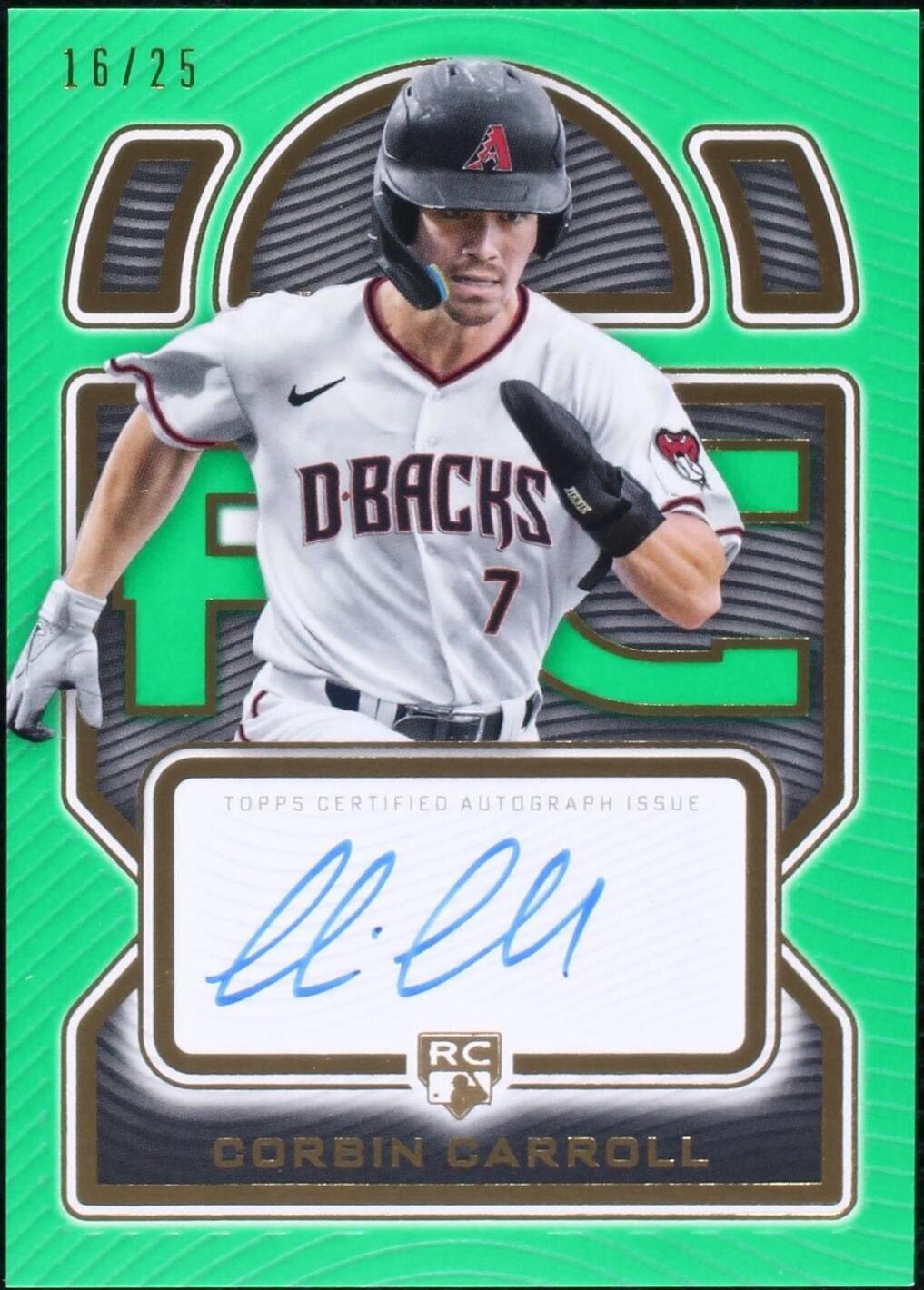 2023 Topps Definitive Collection - Definitive Rookie Autographs Corbin ...
