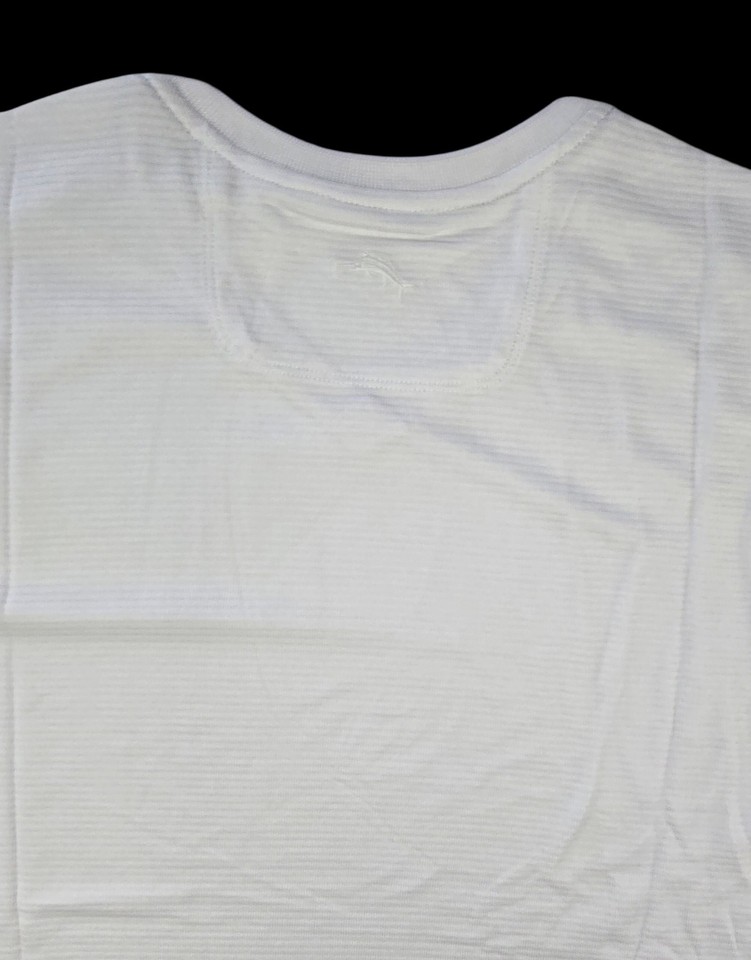 Tommy Bahama T Tee Shirt Coastal Crest V Neck Island Zone White SS New ...