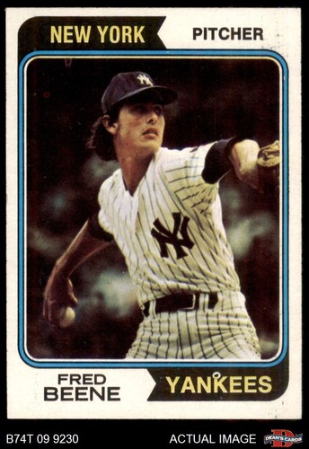 1974 Topps #274 Fred Beene Yankees 7 - NM | eBay