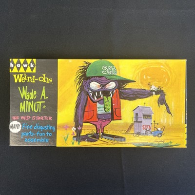 VINTAGE ORGINAL Hawk 1964 #636-50 Weird-Ohs Wade A. Minut* Model Kit | eBay