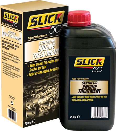 Slick 50 Synthetic Engine Treatment Oil Additive Friction Modifier ...