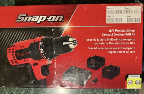 New Snap on CDR8815HVK2 18V Monsterithium Compact Cordless Drill. | eBay