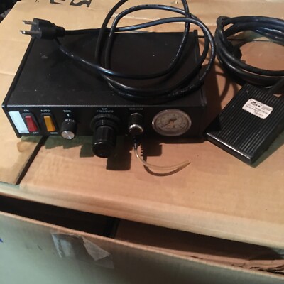 TECHCON TS9150 FLUID ADHESIVE EPOXY DISPENSER REGULATOR & TSD1134-3 ...