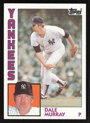 1984 Topps Dale Murray #697 Baseball New York Yankees | eBay