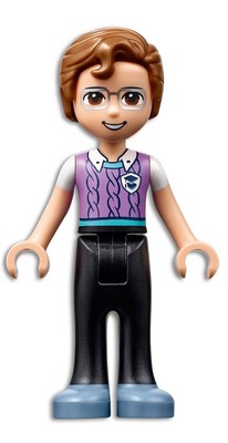 Lego Friends MiniFigure, Julian, from set 41682, Heartlake City School ...