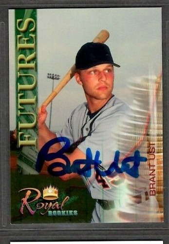 2000 Royal Rookies #35 Brant Ust Futures Baseball Card Signed Autograph ...