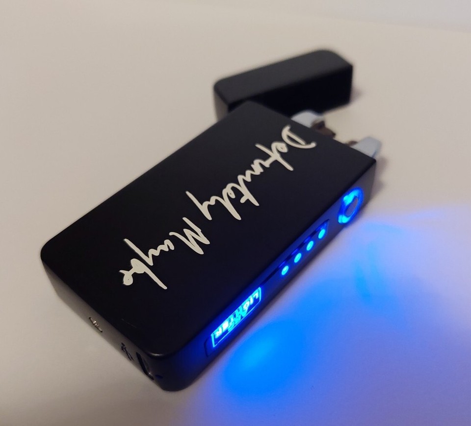 Oasis Liam Gallagher Definitely Maybe Logo Usb Arc Lighter ( Vinyl ...