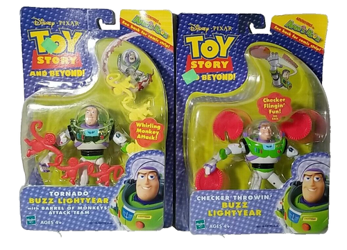 2002 Buzz Lightyear TORNADO / CHECKER THROWIN' -- Toy Story And Beyond ...