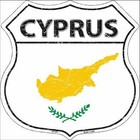 Cyprus Flag Highway Shield Metal Sign HS-229 | eBay