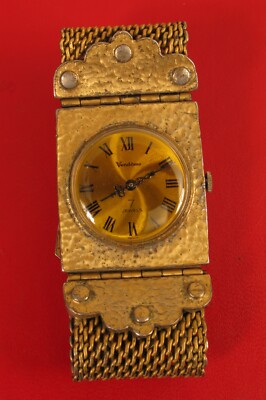 CLASSIC VINTAGE GOTHIC MEDIEVAL STYLE DESIGNER SIGNED VENDOME WATCH ...