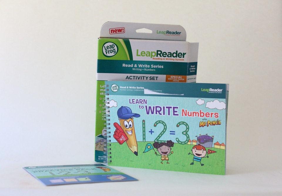 Leapfrog Leapreader Read & Write Stories Writing Numbers Age 4-8 ...